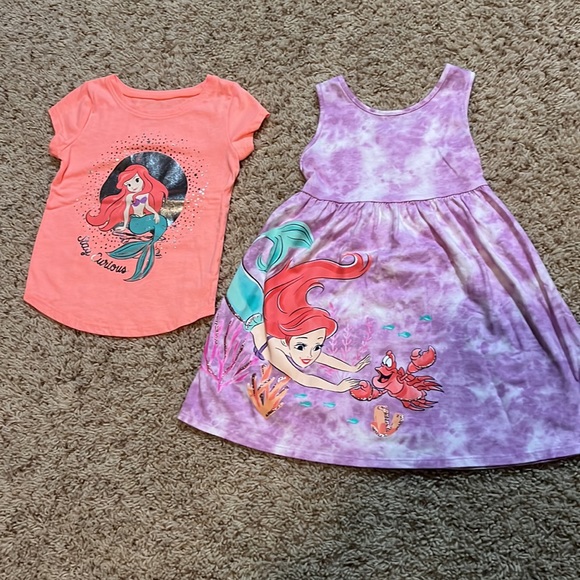 Disney | Matching Sets | Bnwot Disney The Little Mermaid Ariel ...